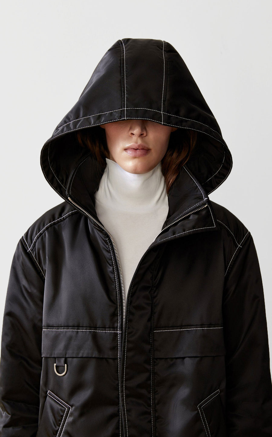 SUSTAINABLE DOWN WATER-RESISTANT ANORAK – CAALO