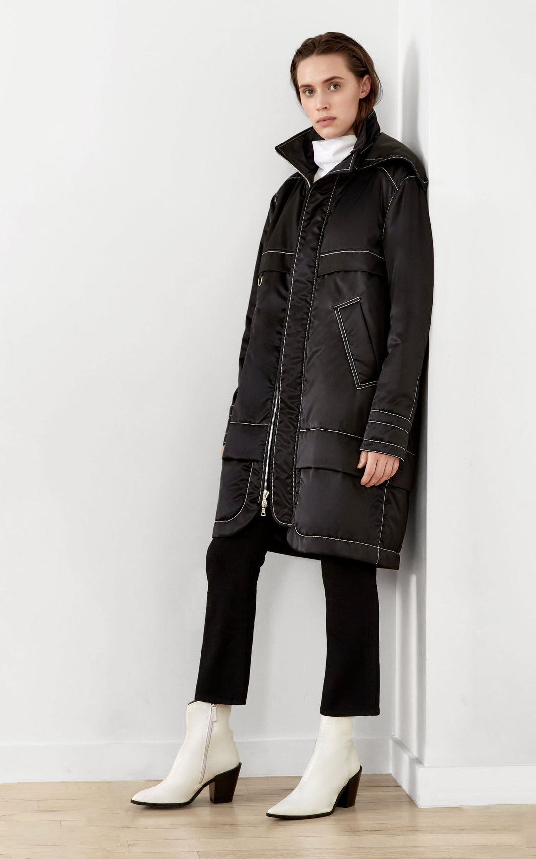 SUSTAINABLE DOWN WATER-RESISTANT ANORAK – CAALO